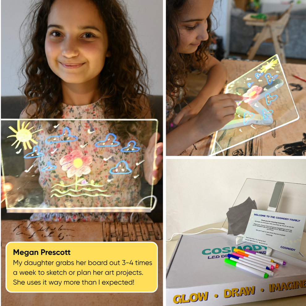 LumiBoard™ LED Drawing Board – Cosmody